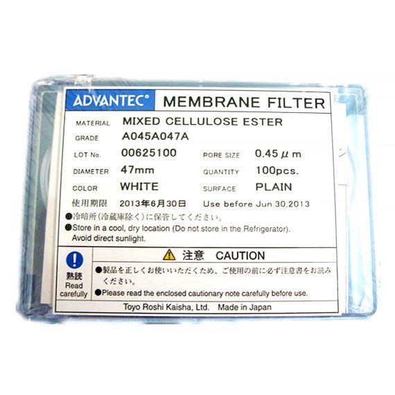 Advantec membrane filter (A500A047A) | PT PRATAMA GRAHA SEMESTA